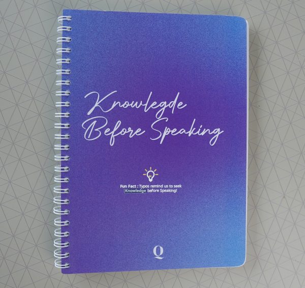 Qalby Ilm Notebook I Knowledge Before Speaking – Qalb